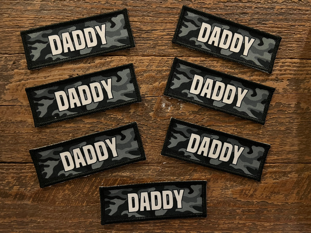 Daddy camo Patch – Fit Stitch Gear