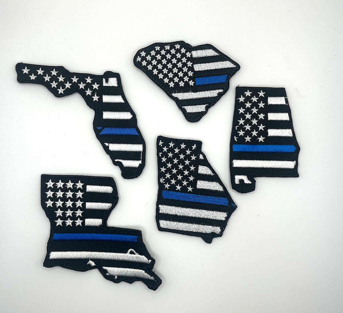 Blue Line Patches, Apply to Hats, backpacks, weight vests, High Quality ...