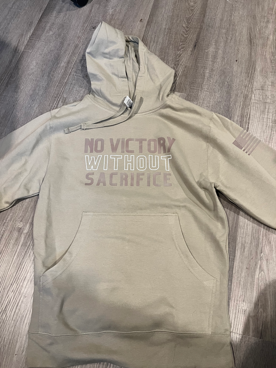 No Victory Without Sacrifice Hoodie – Fit Stitch Gear