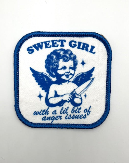Sweet Girl, Anger Issues Patch – Fit Stitch Gear
